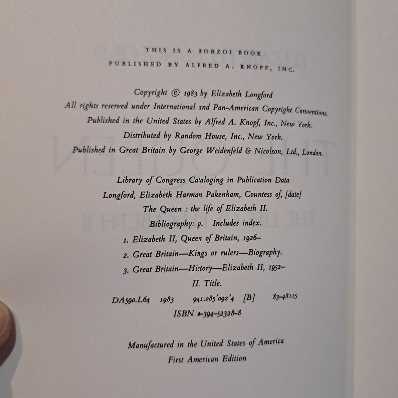 The Queen by Elizabeth Longford