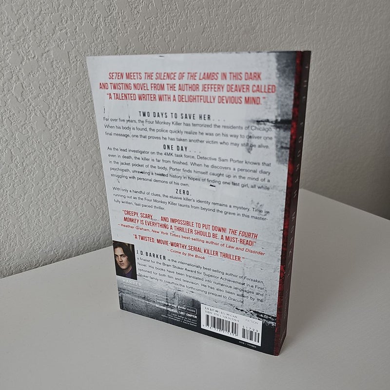 The Fourth Monkey by J. D. Barker, Paperback | Pangobooks