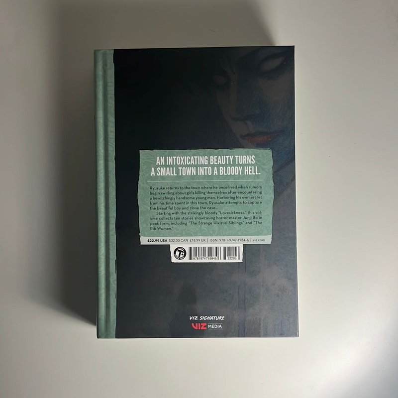 Lovesickness: Junji Ito Story Collection by Junji Ito, Hardcover ...