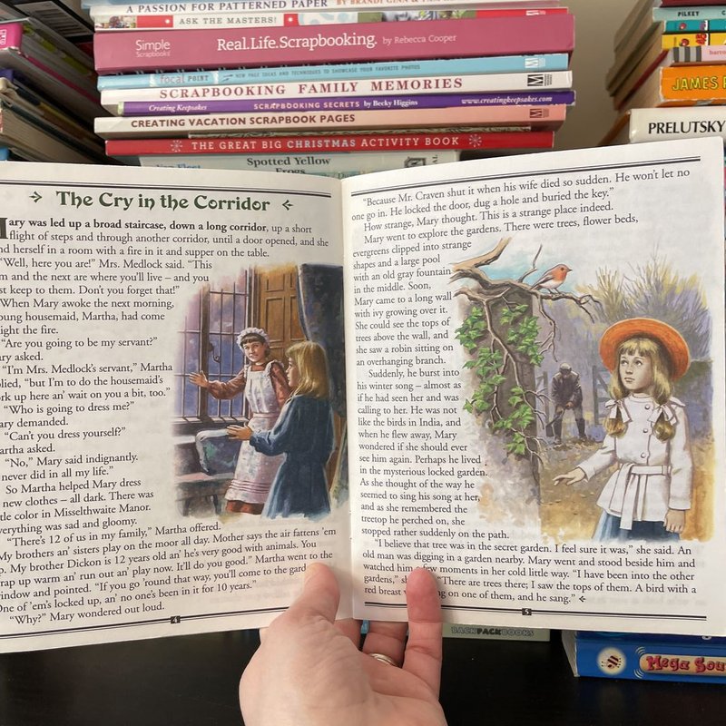 The Secret Garden, Classic Stories by Frances Hodgson Burnett ...