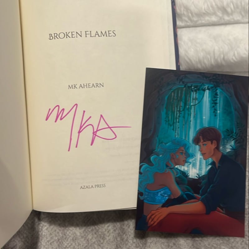 Broken Flames by MK Ahearn, Hardcover | Pangobooks