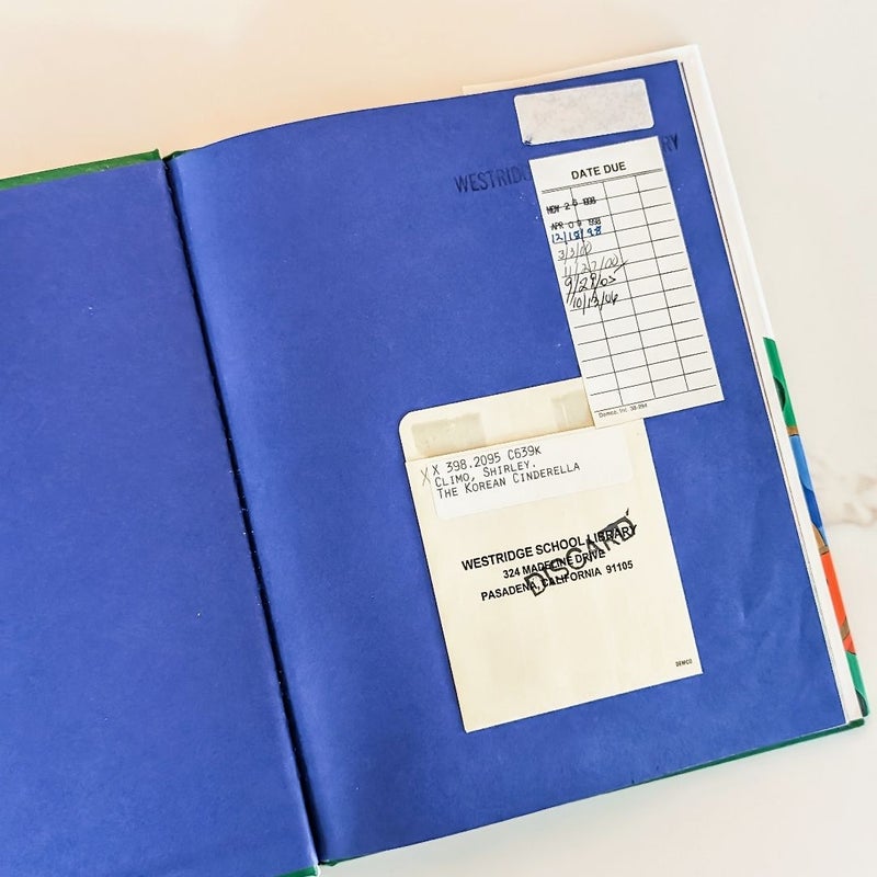 The Korean Cinderella by Shirley Climo