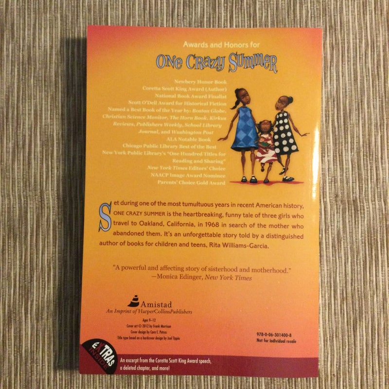 One Crazy Summer by Rita Williams-Garcia, Paperback | Pangobooks