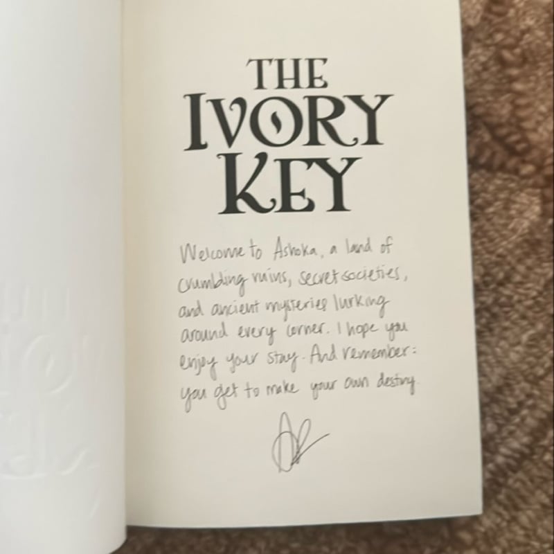 The Ivory Key by Akshaya Raman, Paperback | Pangobooks