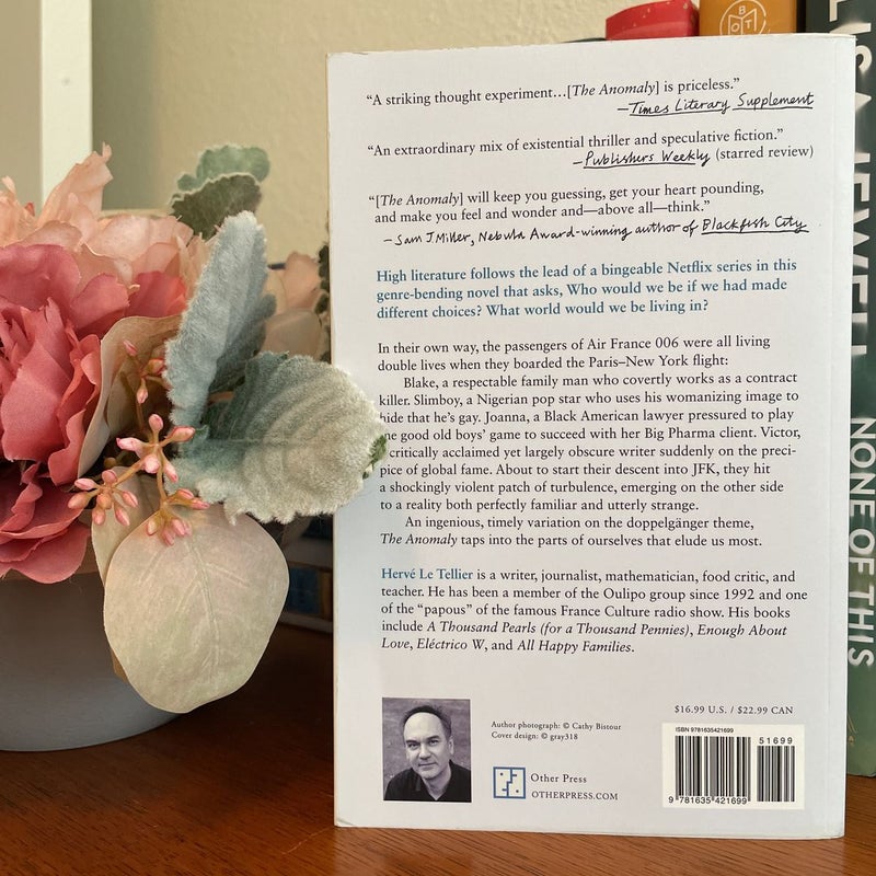The Anomaly by Hervé Le Tellier, Paperback | Pangobooks