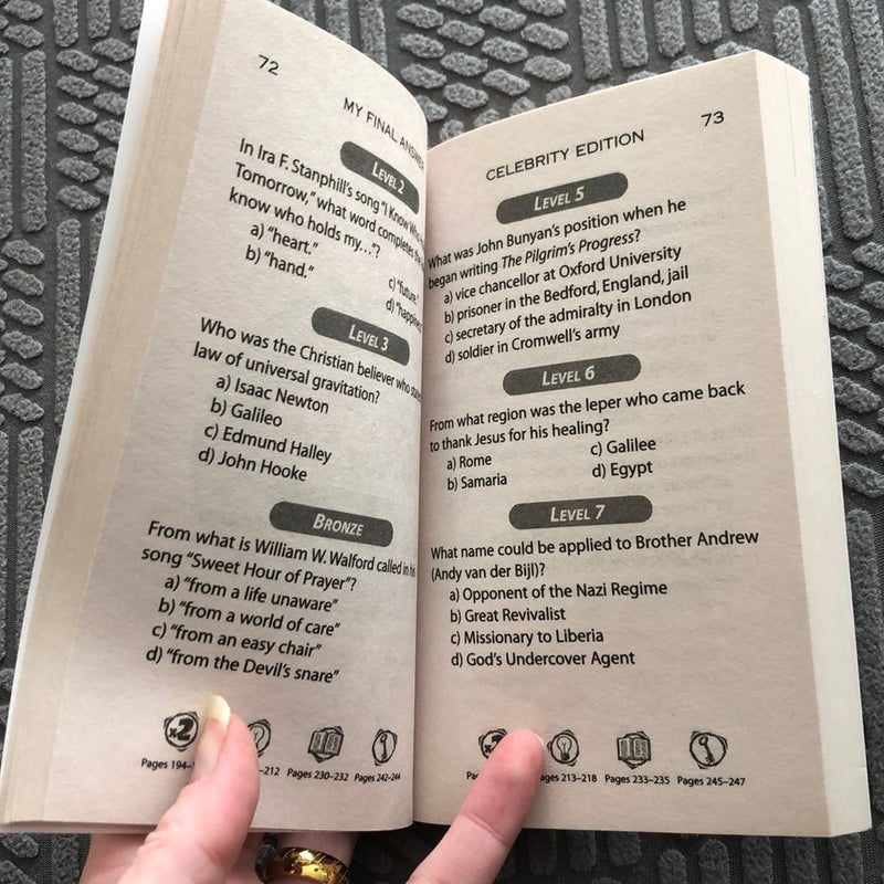 My Final Answer, Celebrity Edition by John Hudson Tiner