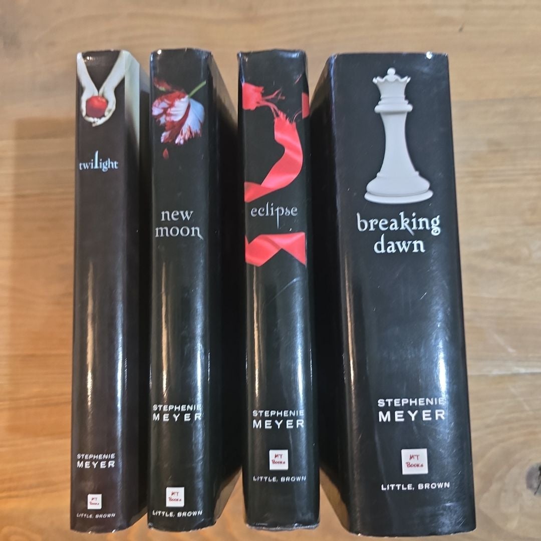 Twilight Saga, Twilight, New Moon, Eclipse, Breaking Dawn, hardcover by ...