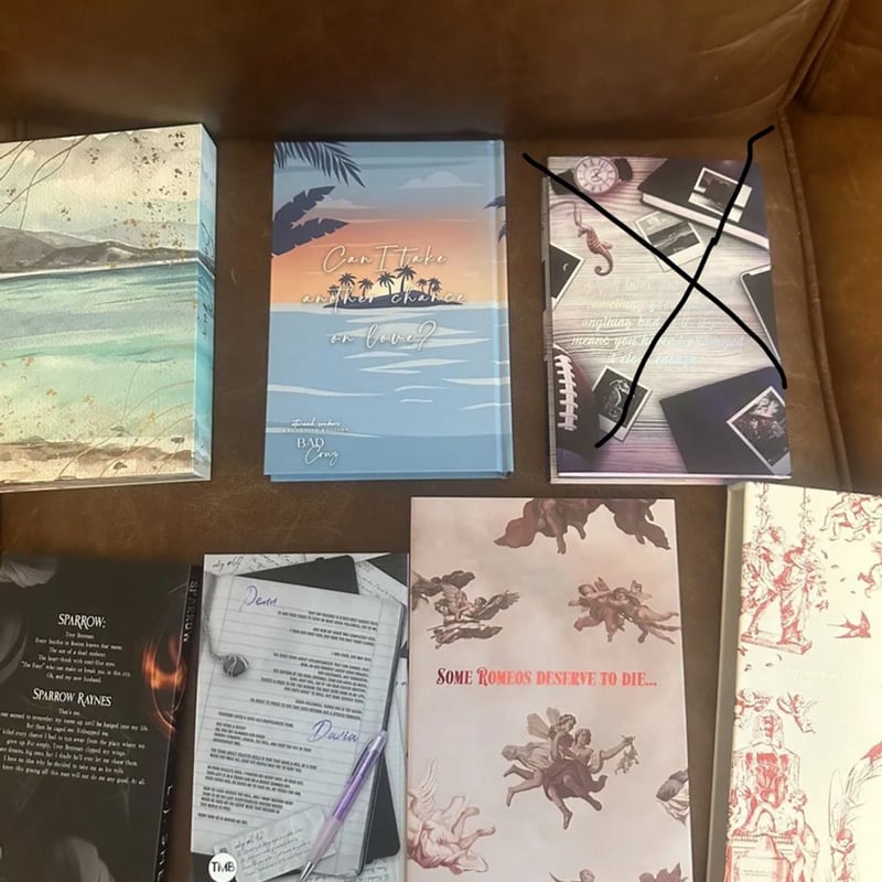 Lj Shen signed special edition set with art print and bookmark by Lj ...
