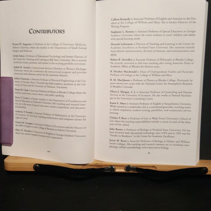 The Teaching Portfolio by Peter Seldin