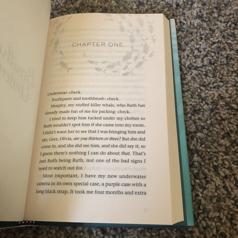 Breathing Underwater by Sarah Allen, Hardcover | Pangobooks