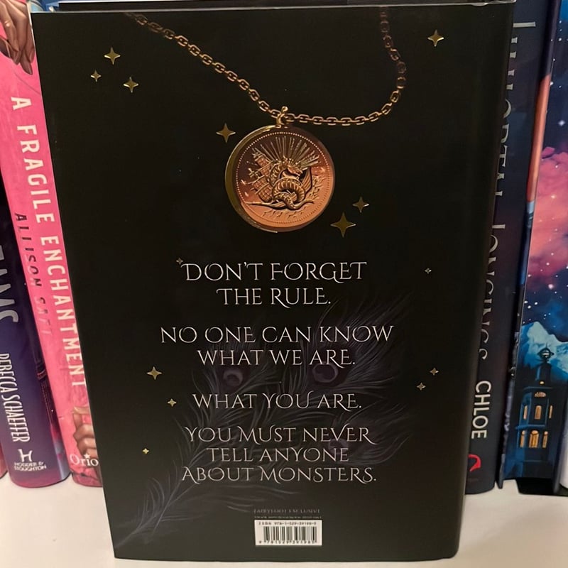 Only A Monster (Fairyloot Edition) by Vanessa Len, Hardcover | Pangobooks