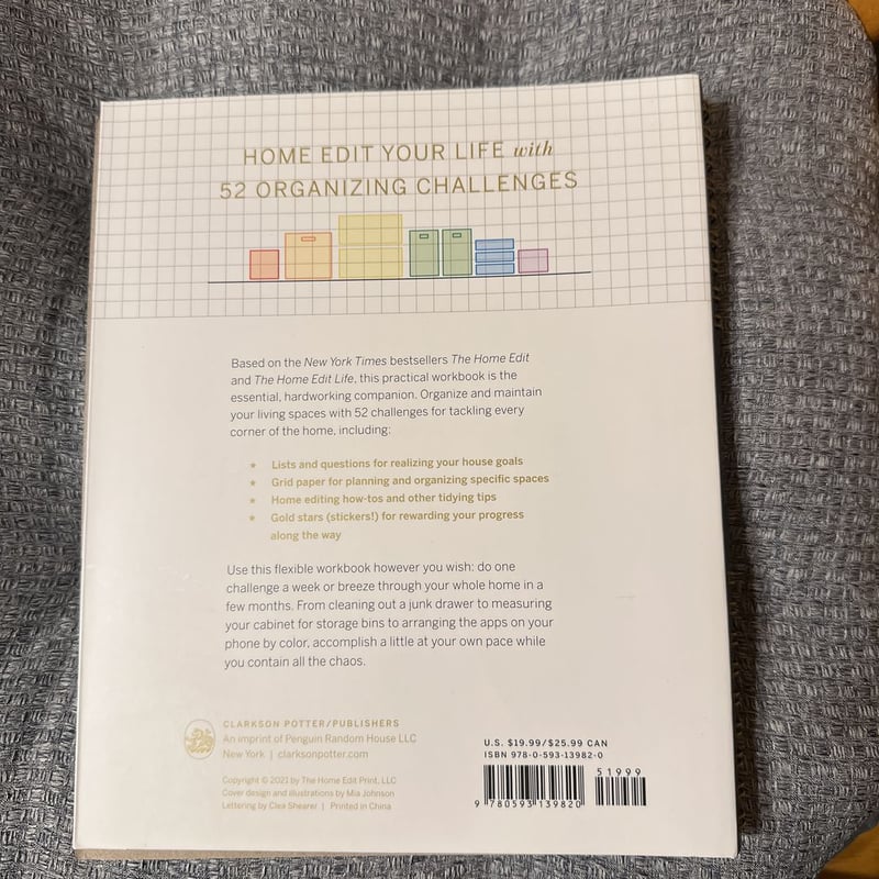 The Home Edit Workbook by Clea Shearer, Joanna Teplin