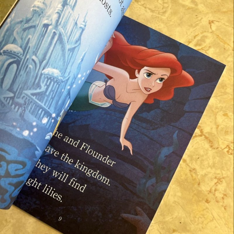 Ariel Is Fearless/Jasmine Is Helpful (Disney Princess) by Liz Marsham ...
