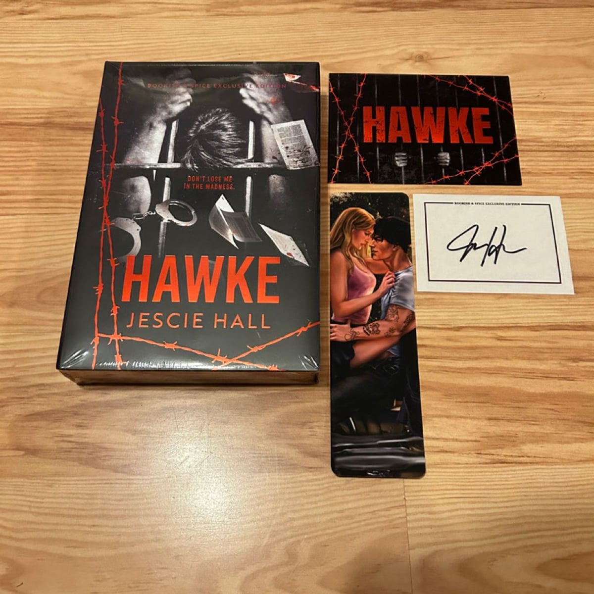 Bookish & Spice - Hawke by Jescie Hall, Hardcover | Pangobooks
