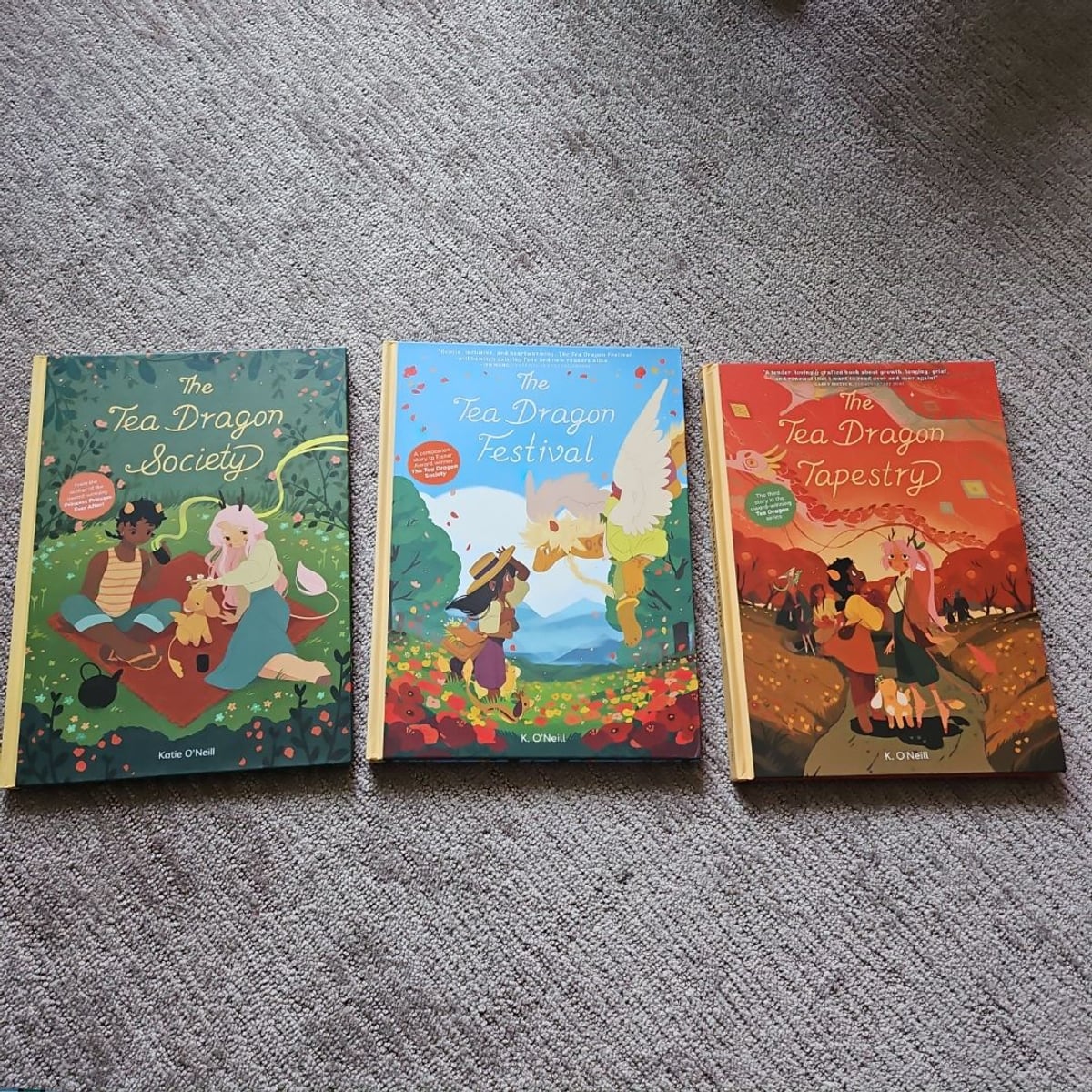 The Tea Dragon Society Hardcover Set by K O Neill, Hardcover | Pangobooks