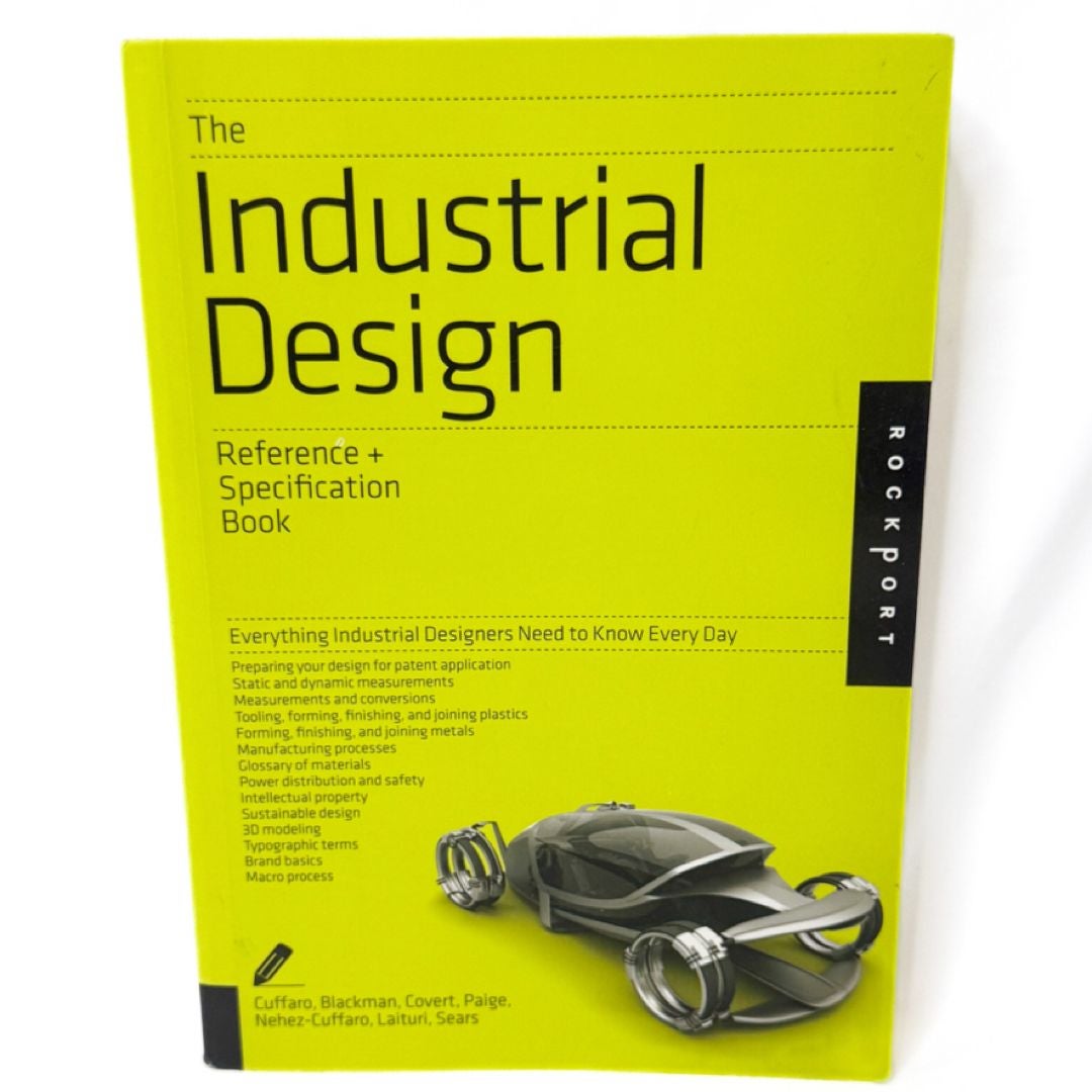 The Industrial Design Reference and Specification Book by Dan Cuffaro ...
