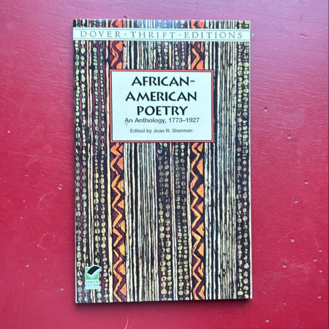 African-American Poetry by Joan R. Sherman