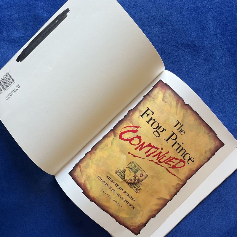 The Frog Prince, Continued by Jon Scieszka, Paperback | Pangobooks