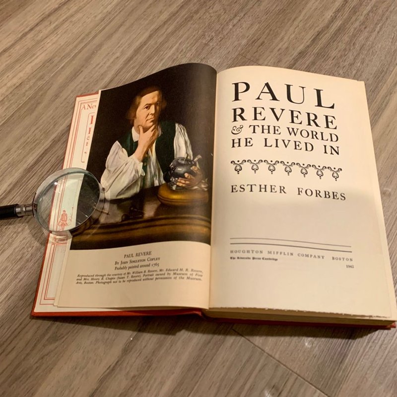 Paul Revere and the World He Lived In by Esther Forbes , Hardcover ...