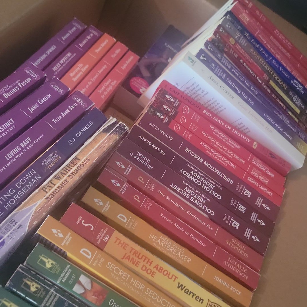 5 Book Bundle Mass Market Romance Paperback Novels! by varies ...