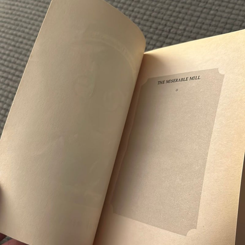 The Miserable Mill by Lemony Snicket, Brett Helquist