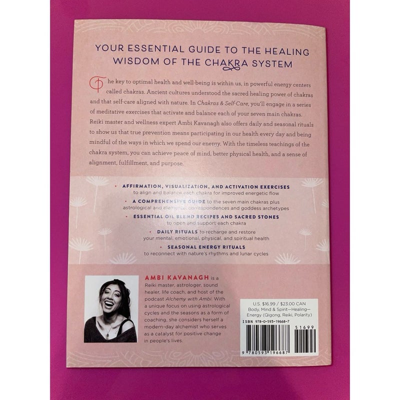 Chakras and Self-Care by Ambi Kavanagh, Poppy Jamie