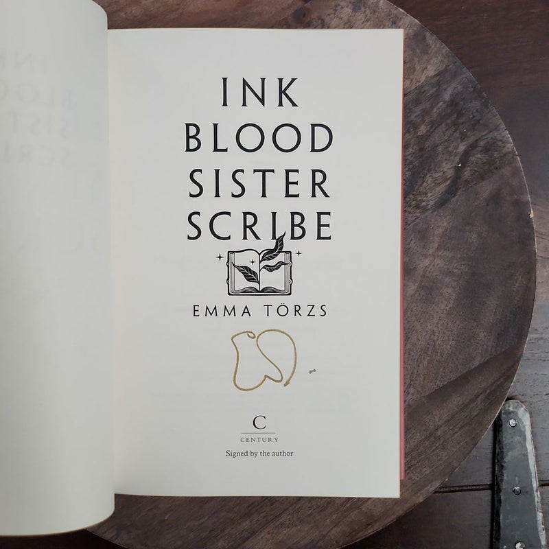 Waterstones Ink Blood Sister Scribe SIGNED by Emma Torzs, Hardcover | Pangobooks