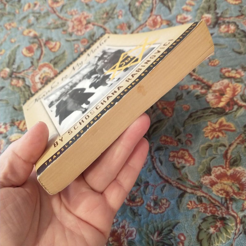 Thanks to My Mother by Schoschana Rabinovici, James Skofield