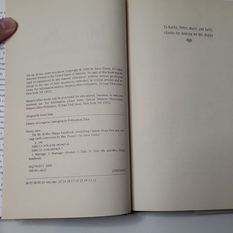 The Mr. and Mrs. Happy Handbook by Steve Doocy, Hardcover | Pangobooks