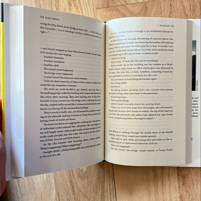 Recursion by Blake Crouch, Hardcover | Pangobooks