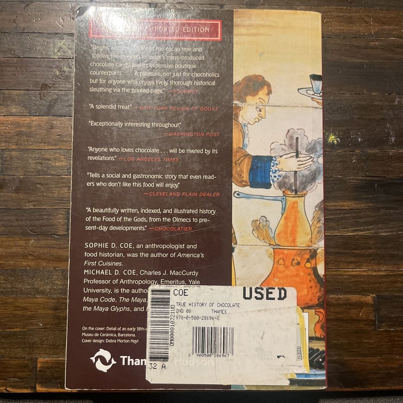 The True History of Chocolate by Sophie D. Coe, Paperback | Pangobooks