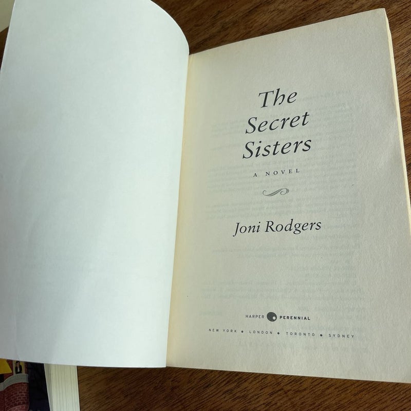 The Secret Sisters by Joni Rodgers, Paperback | Pangobooks