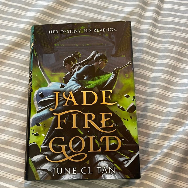 Jade Fire Gold by June CL Tan, Hardcover | Pangobooks