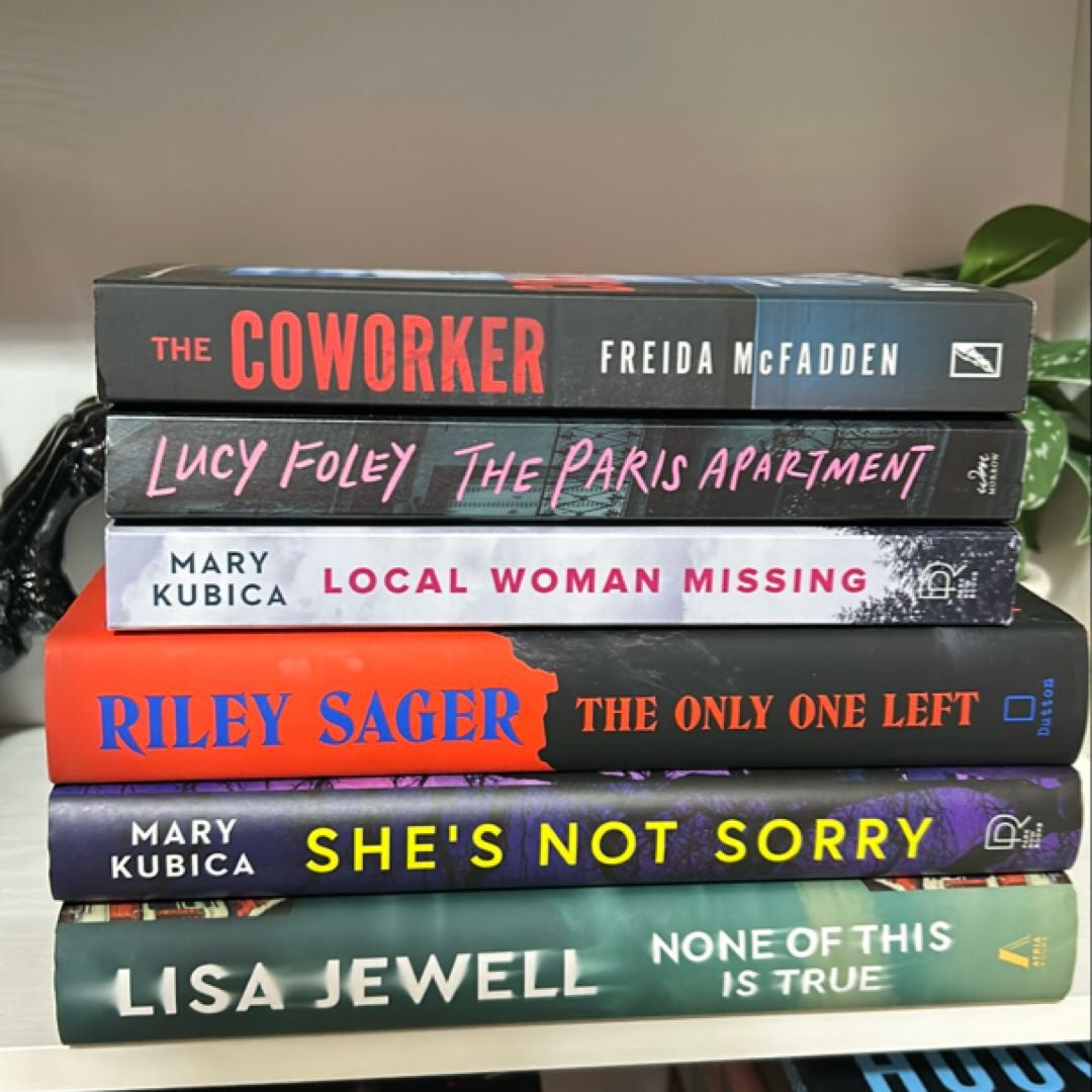 Thriller bundle by Freida McFadden Riley sager , Hardcover | Pangobooks