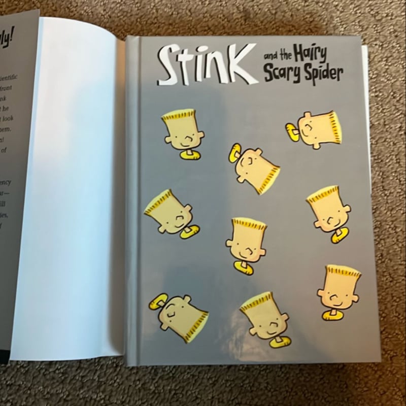 Stink and the Hairy Scary Spider by Megan McDonald
