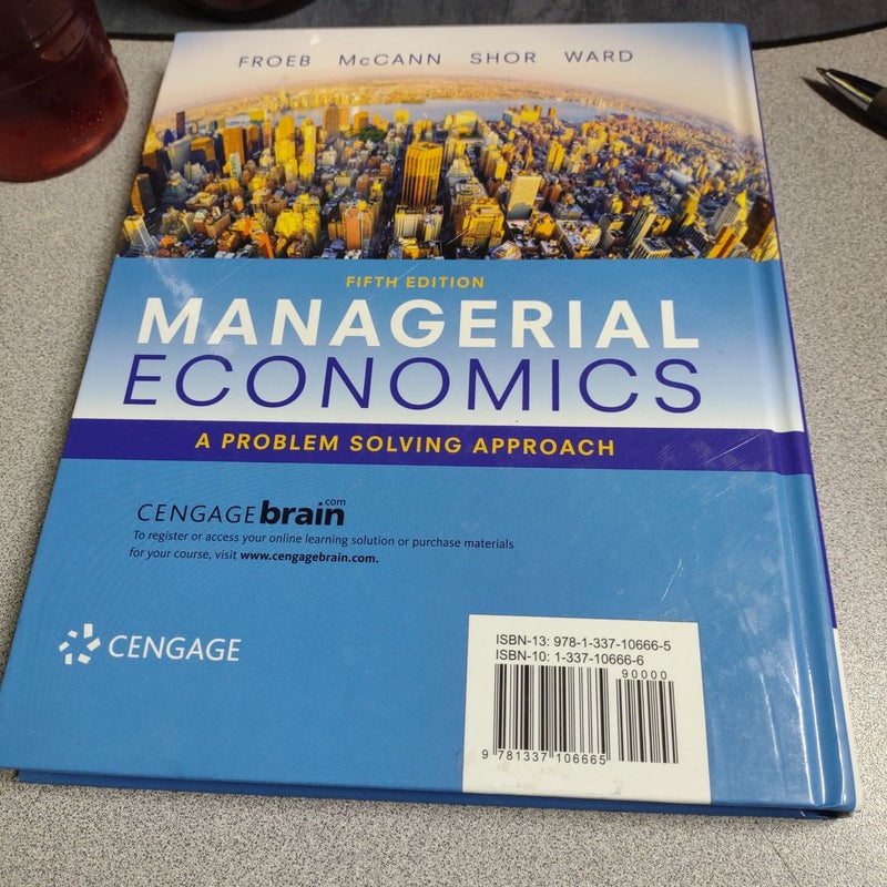 Managerial Economics by Luke M. Froeb, Hardcover | Pangobooks Managerial Economics by Luke M. Froeb, Hardcover | Pangobooks