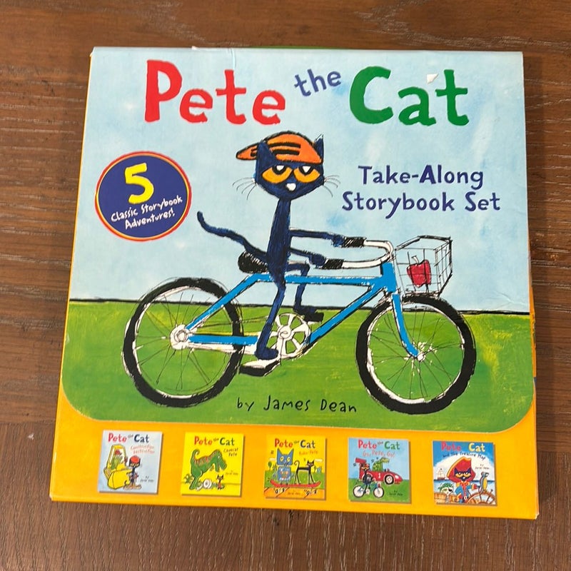 Pete the Cat Take-Along Storybook Set by Kimberly Dean
