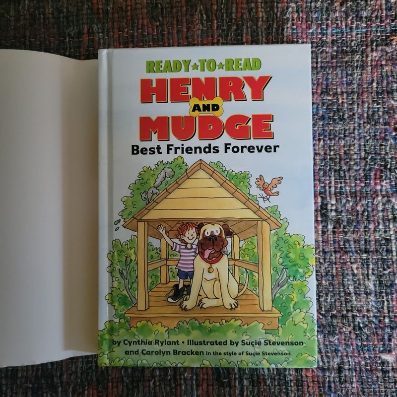 Henry and Mudge Best Friends Forever by Cynthia Rylant