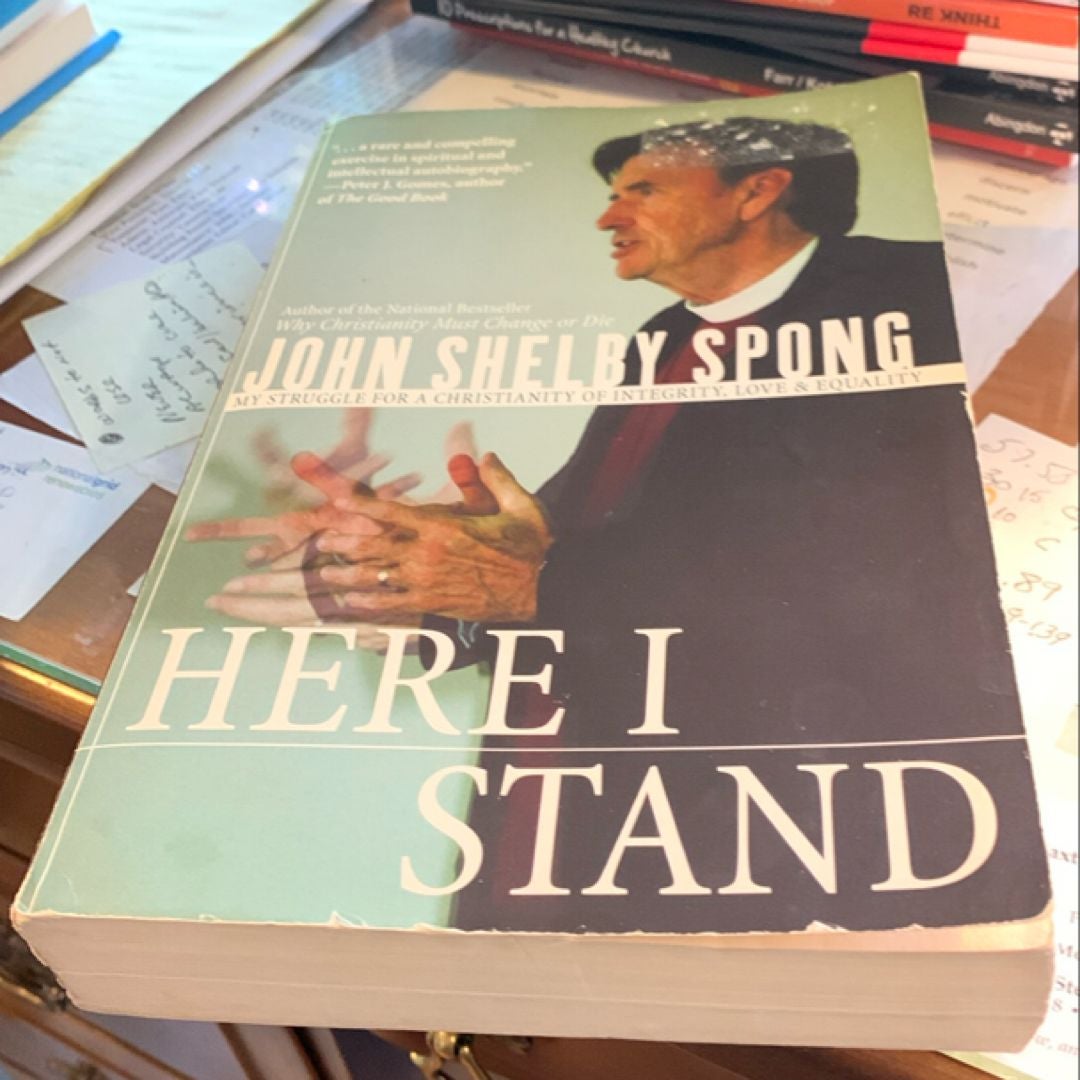 Here I Stand by John Shelby Spong, Paperback | Pangobooks