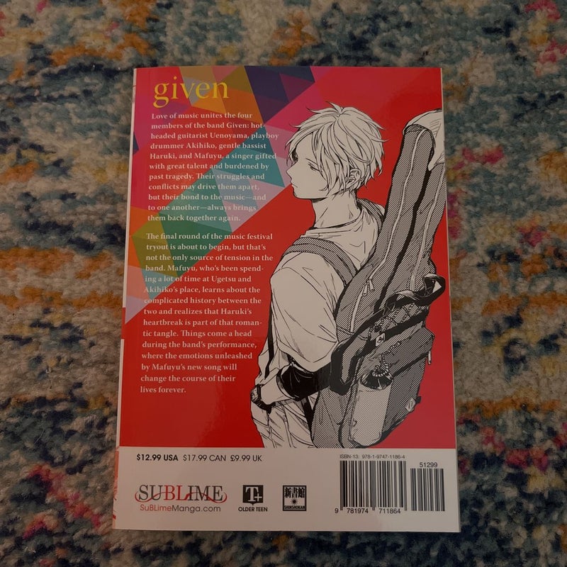 Given, Vol. 5