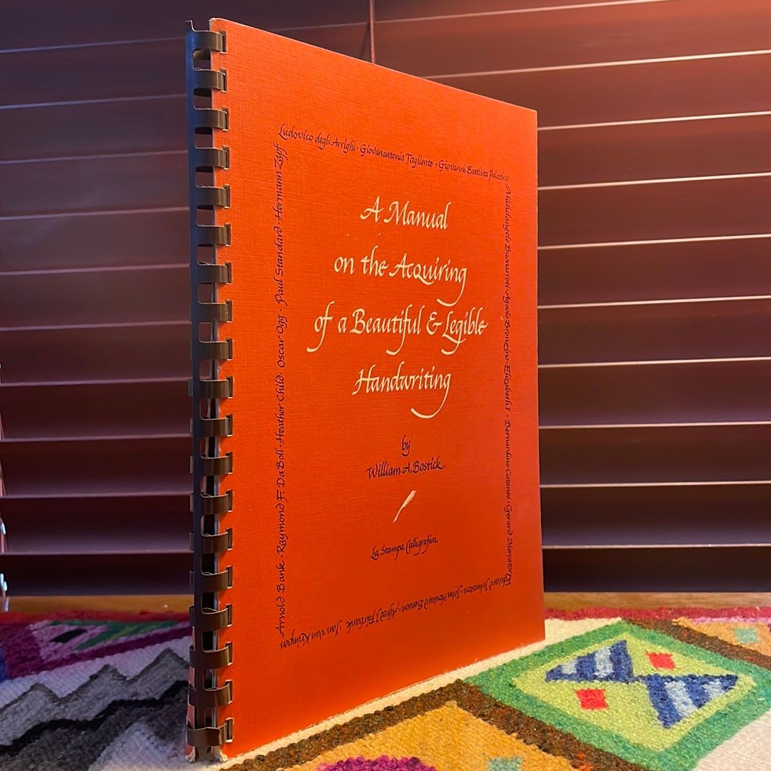 A Manual on the Acquiring of a Beautiful & Legible Handwriting by ...