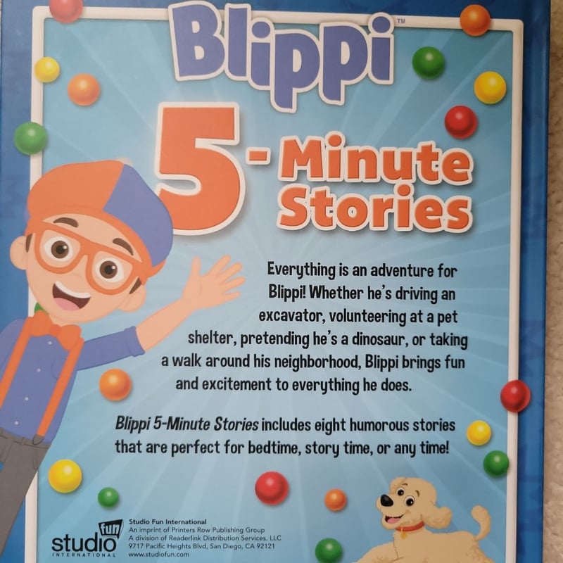 Blippi: 5-Minute Stories by Marilyn Easton, Meredith Rusu