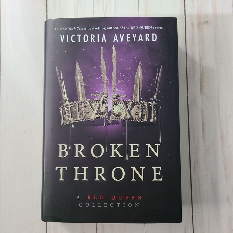 Broken Throne: a Red Queen Collection by Victoria Aveyard, Hardcover ...