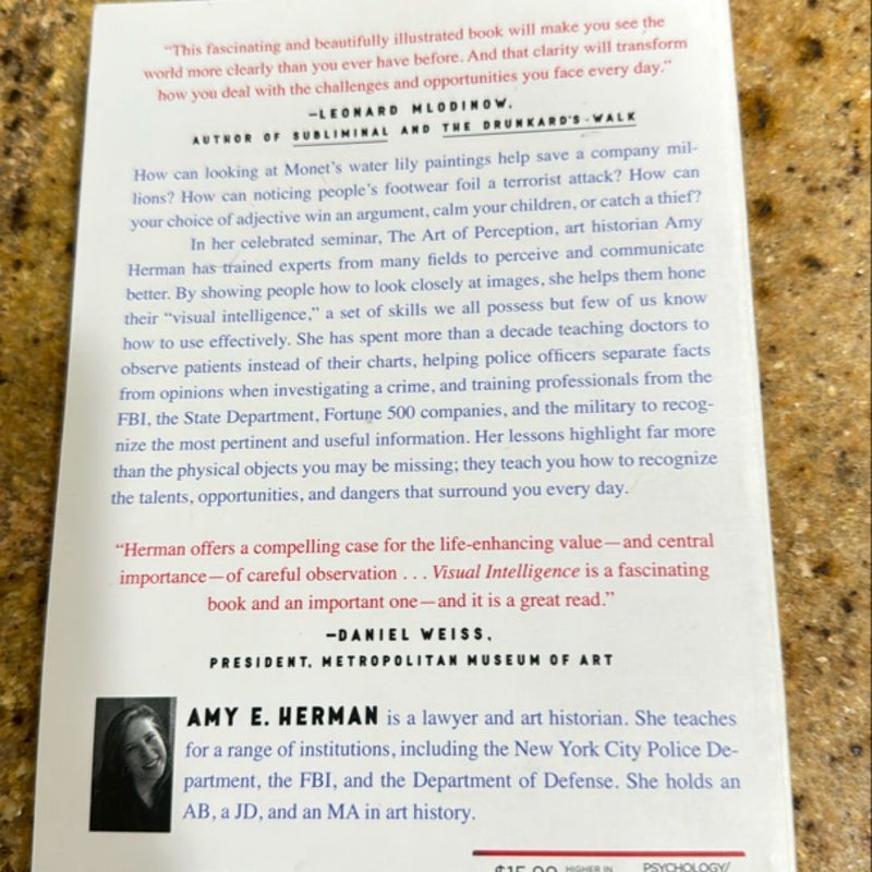 Visual Intelligence by Amy E. Herman, Paperback | Pangobooks