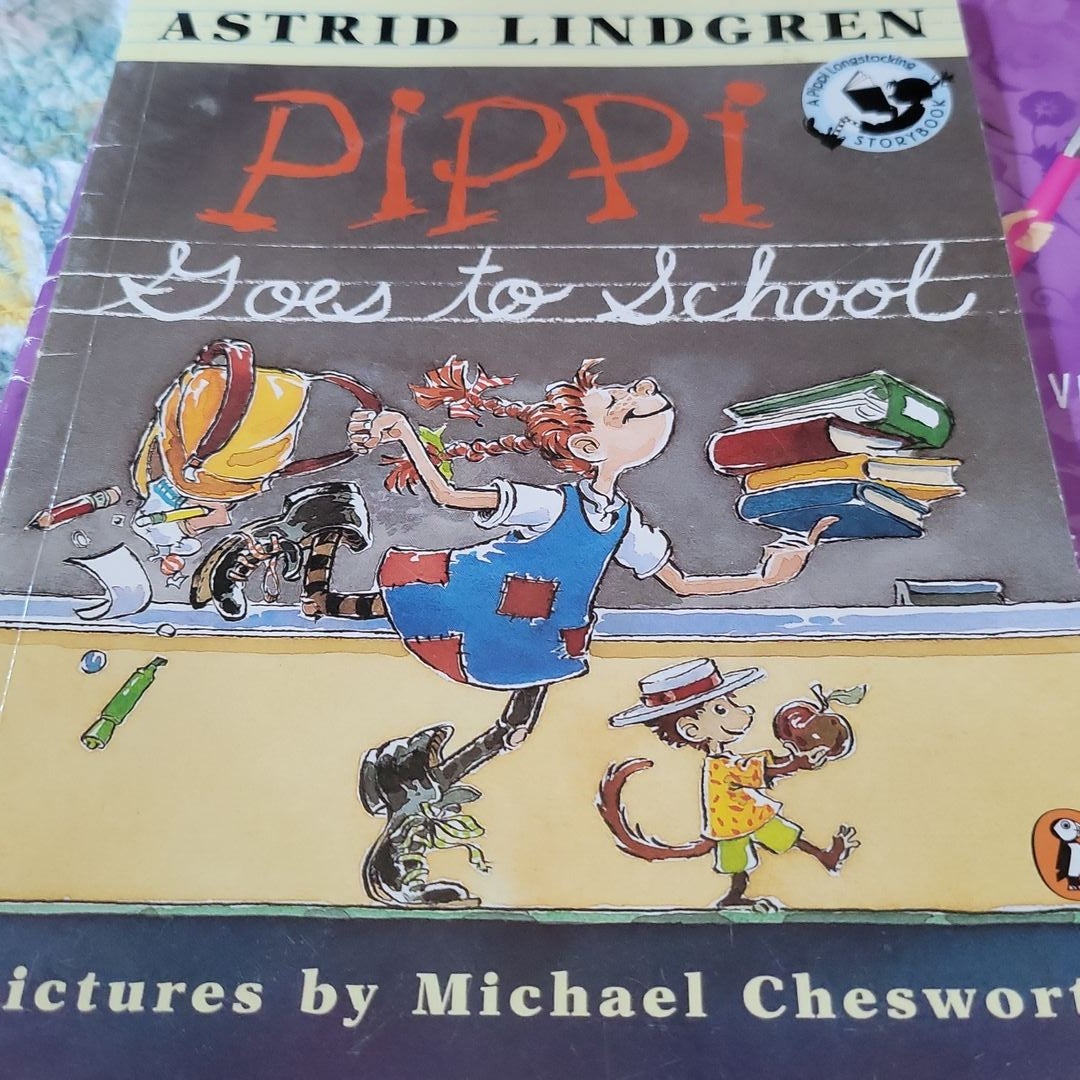 Pippi Goes to School by Astrid Lindgren, Paperback | Pango Books