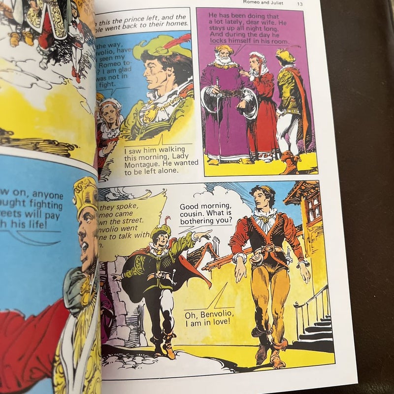 Romeo and Juliet Graphic Novel by William Shakespeare