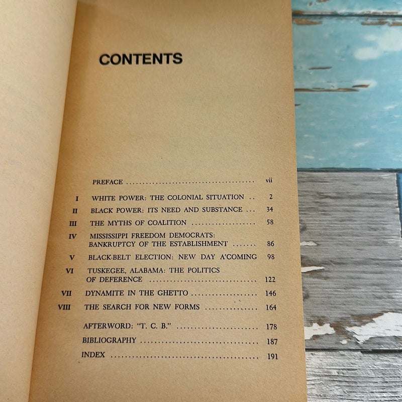 Black Power by Stokely Carmichael & Charles V. Hamilton, Paperback ...