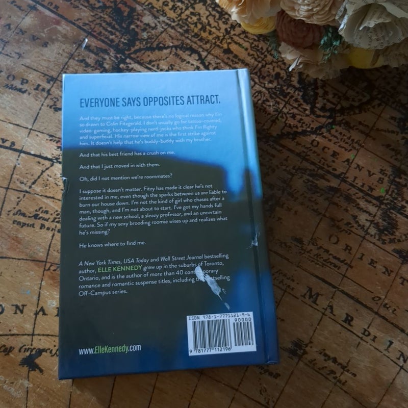 The Risk (oop indie SIGNED) by Elle Kennedy, Hardcover | Pangobooks