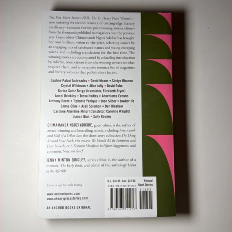 The Best Short Stories 2021 by Jenny Minton Quigley