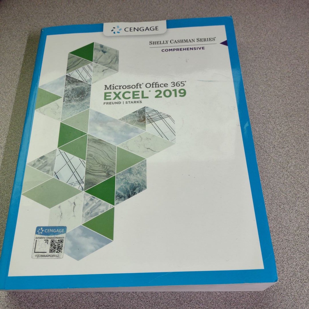 Shelly Cashman Series Microsoft Office 365 And Excel 2019 Comprehensive